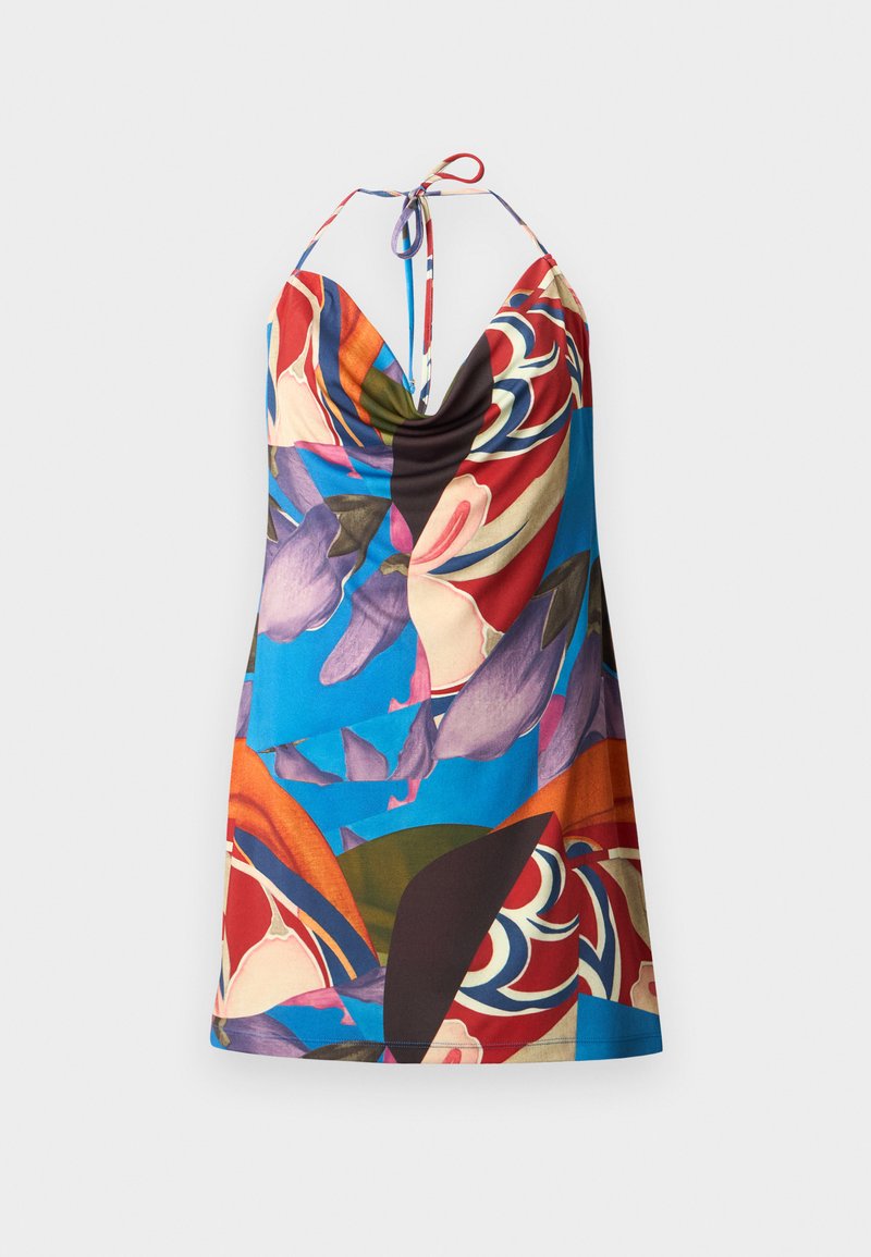 Donde Esteban PALENQUE FLORES DRESS - Jersey dress - multi-coloured ...
