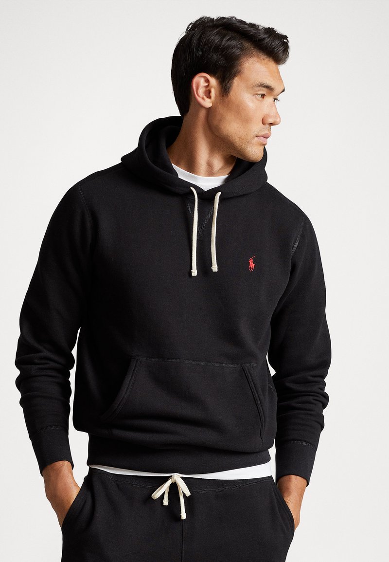 Polo Ralph Lauren HOOD LONG SLEEVE - Hanorac - black/negru - Zalando.ro