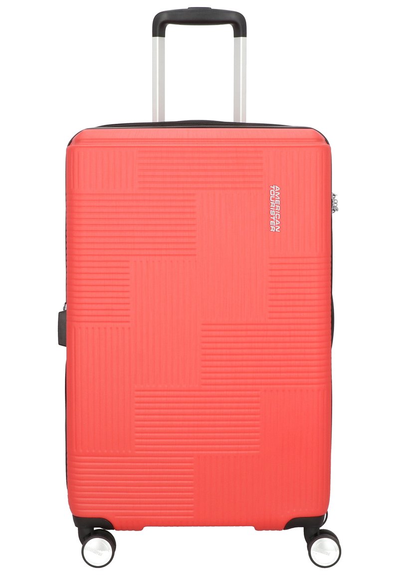 American Tourister NEO SUNSET CRUISE - Trolley - coral red/rot - Zalando.de