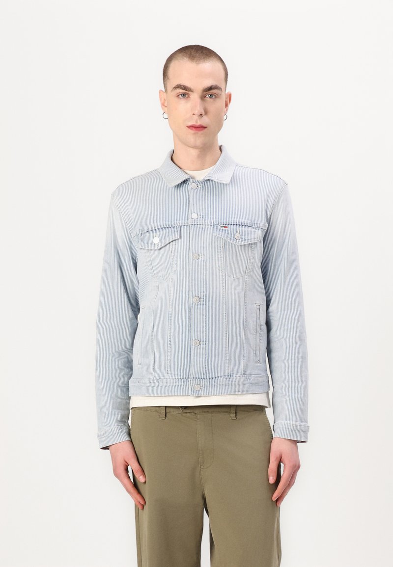 Tommy Jeans RYAN UNISEX - Veste en jean - denim medium/denim bleu - ZALANDO.FR