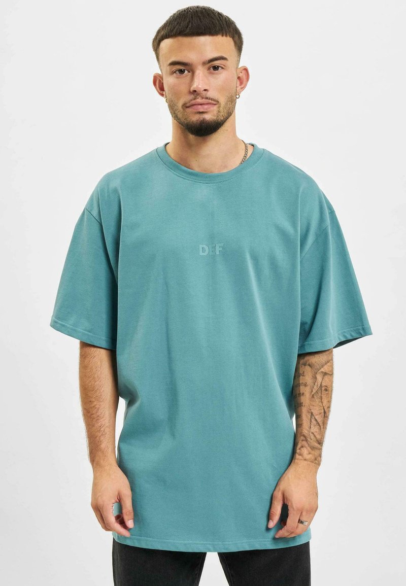 DEF HEAVY - T-shirt basic - blue/celeste - Zalando.it