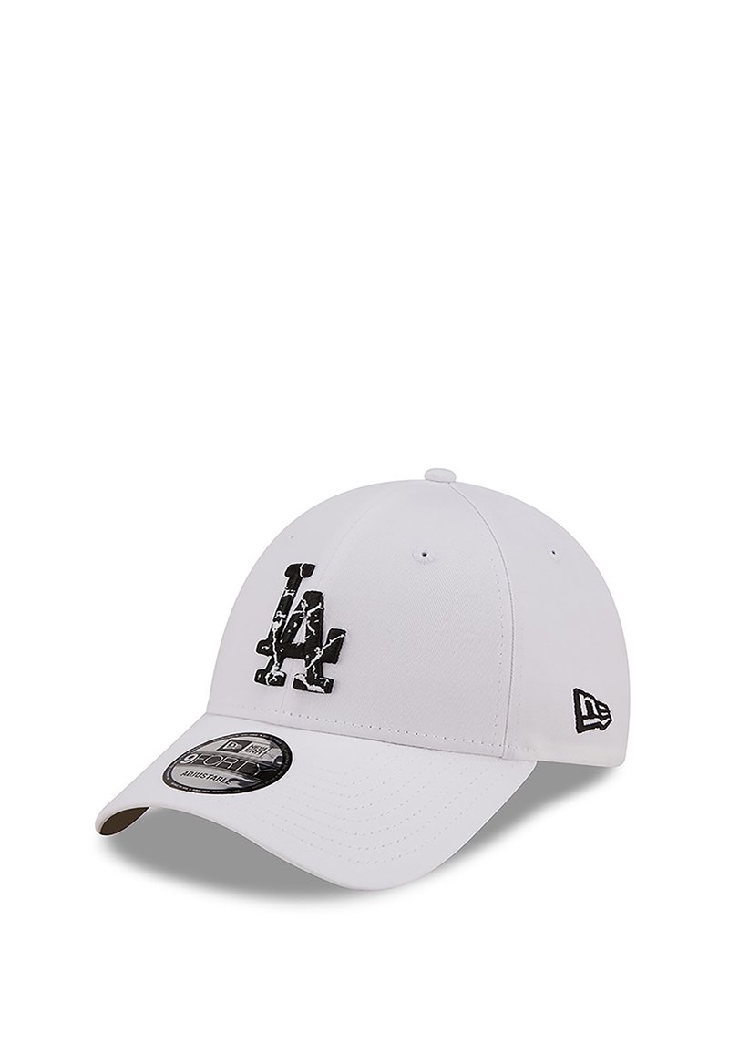 New Era MARBLE INFILL 9FORTY ADJUSTABLE LA DODGERS - Cap - weiß/white ...
