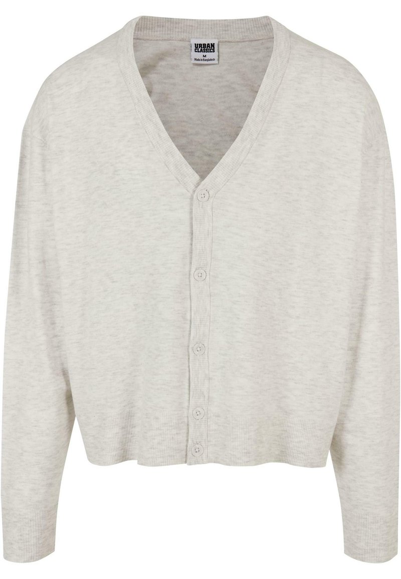 Urban Classics MIX BOXY - Cardigan - lightgrey/grigio - Zalando.it