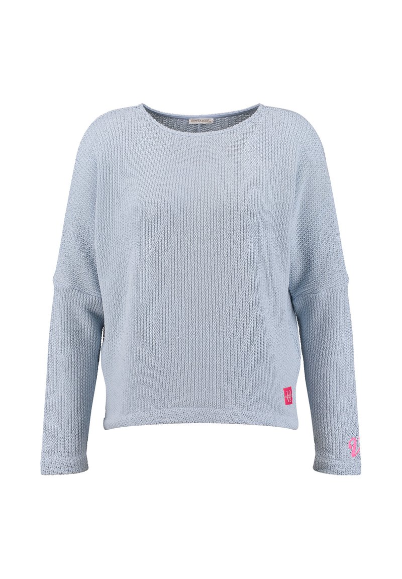 Key Largo PULLOVER COAST ROUND - Jumper - light blue - Zalando