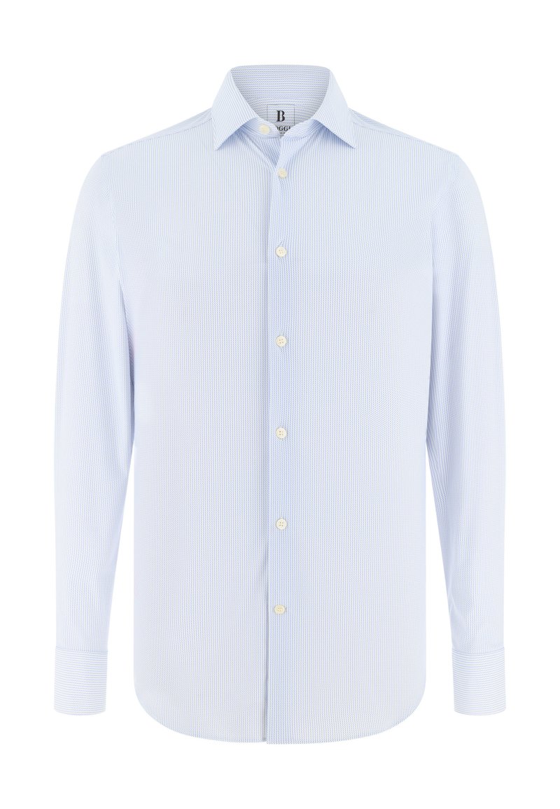 Boggi Milano B TECH SLIM FIT STRETCH - Chemise - light blue/bleu clair ...