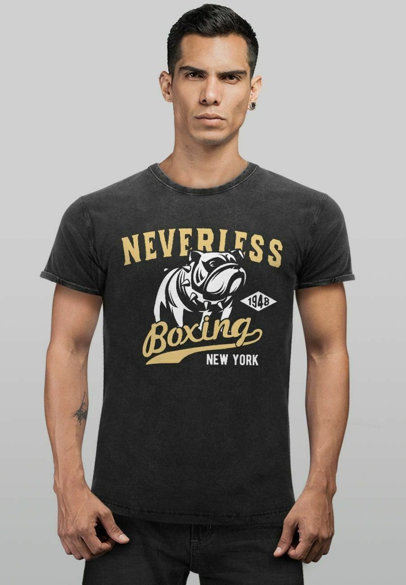 Neverless T-Shirt print - schwarz - Zalando.de