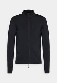 EA7 Emporio Armani SKI KITZBUHEL POWERSTRETCH - Zip-up sweatshirt - black - Zalando.ie