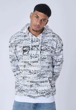 Project X Paris LOGO GRAFFITI ALL-OVER - Sweat à capuche - blanc ...
