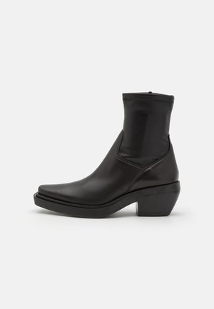 HUGO KODY BOOTIE - Cowboy-/Bikerstiefelette - black/schwarz - Zalando.de