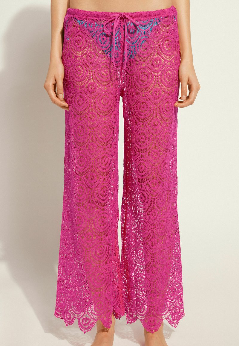 Calzedonia TROUSERS - Beach accessory - rosa bright pink/pink - Zalando.ie Calzedonia TROUSERS - Beach accessory - rosa bright pink/pink - Zalando.ie