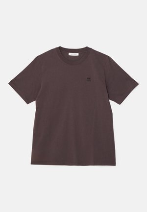 Wood Wood BOBBY CORE LOGO - T-Shirt print - light grey/hellgrau ...