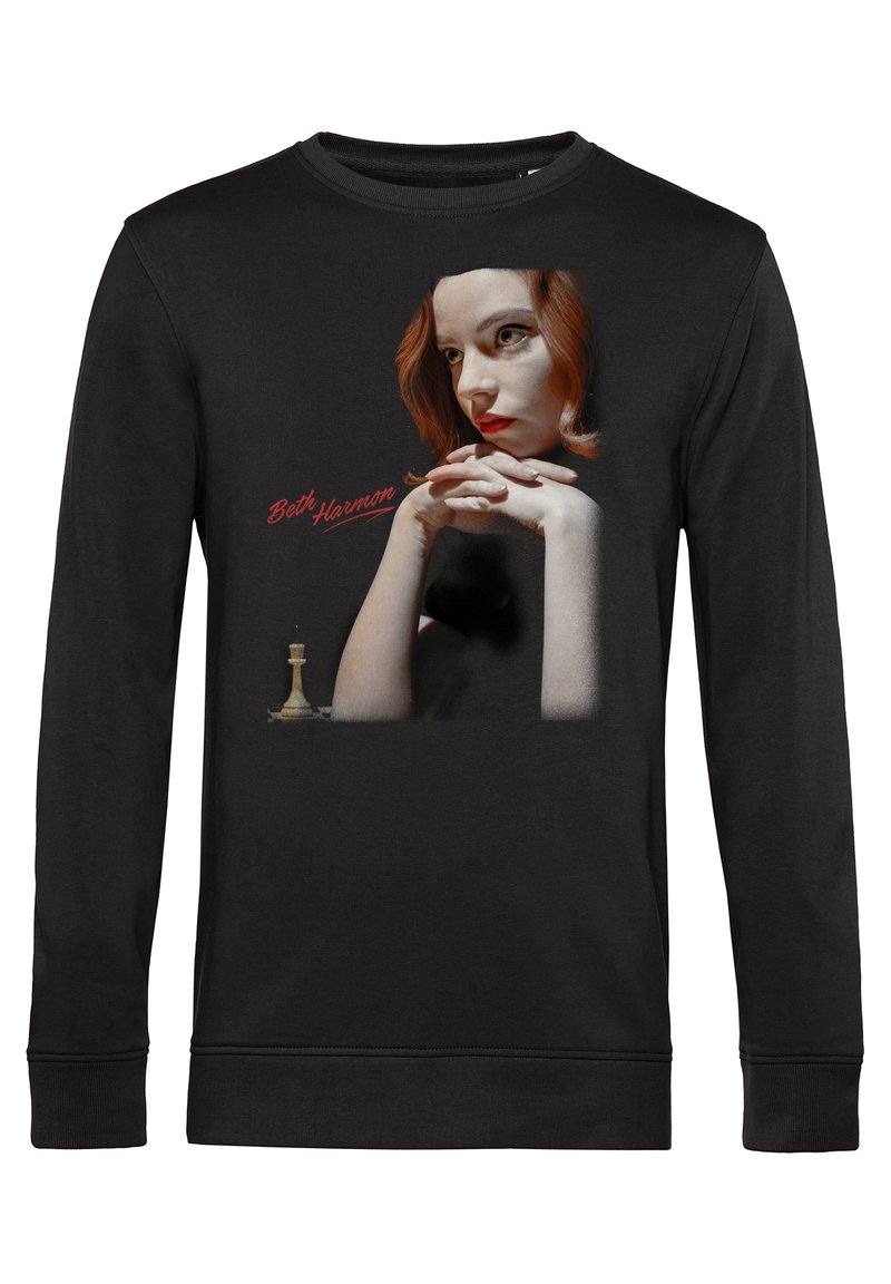 Henry Tiger THE QUEEN'S GAMBIT BETH - Sweater - black/zwart - Zalando.nl