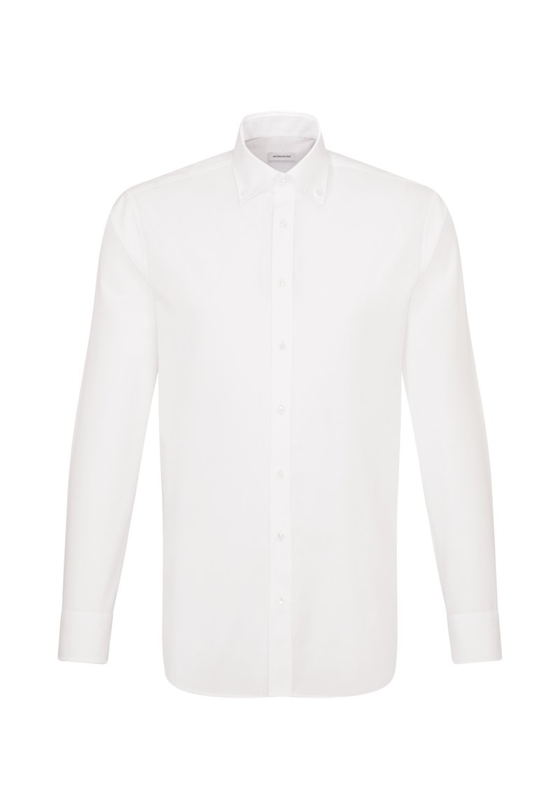 Seidensticker BUTTON DOWN SLIM FIT - Zakelijk overhemd - white/wit ...