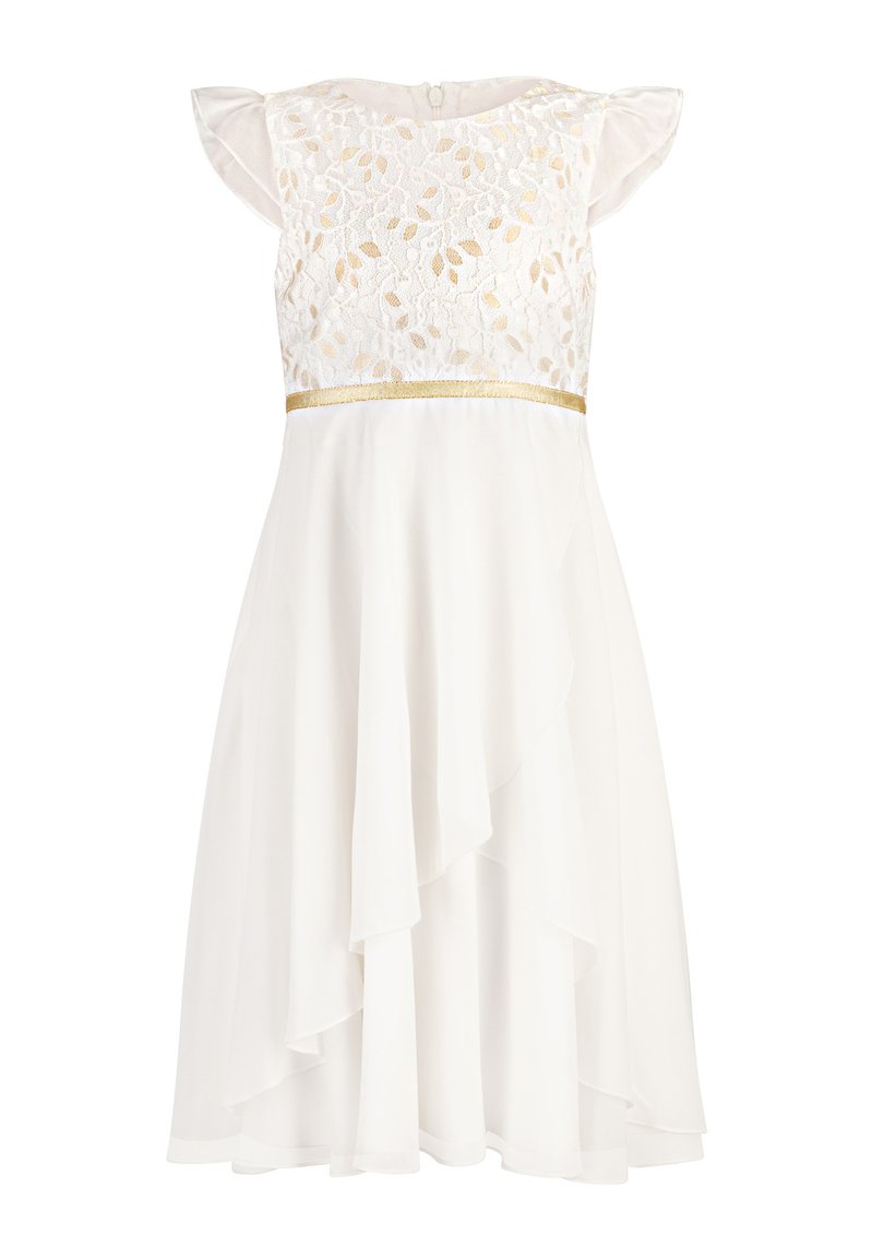 Happy Girls Mit Goldenem Spitzenoberteil Cocktail Dress Party Dress