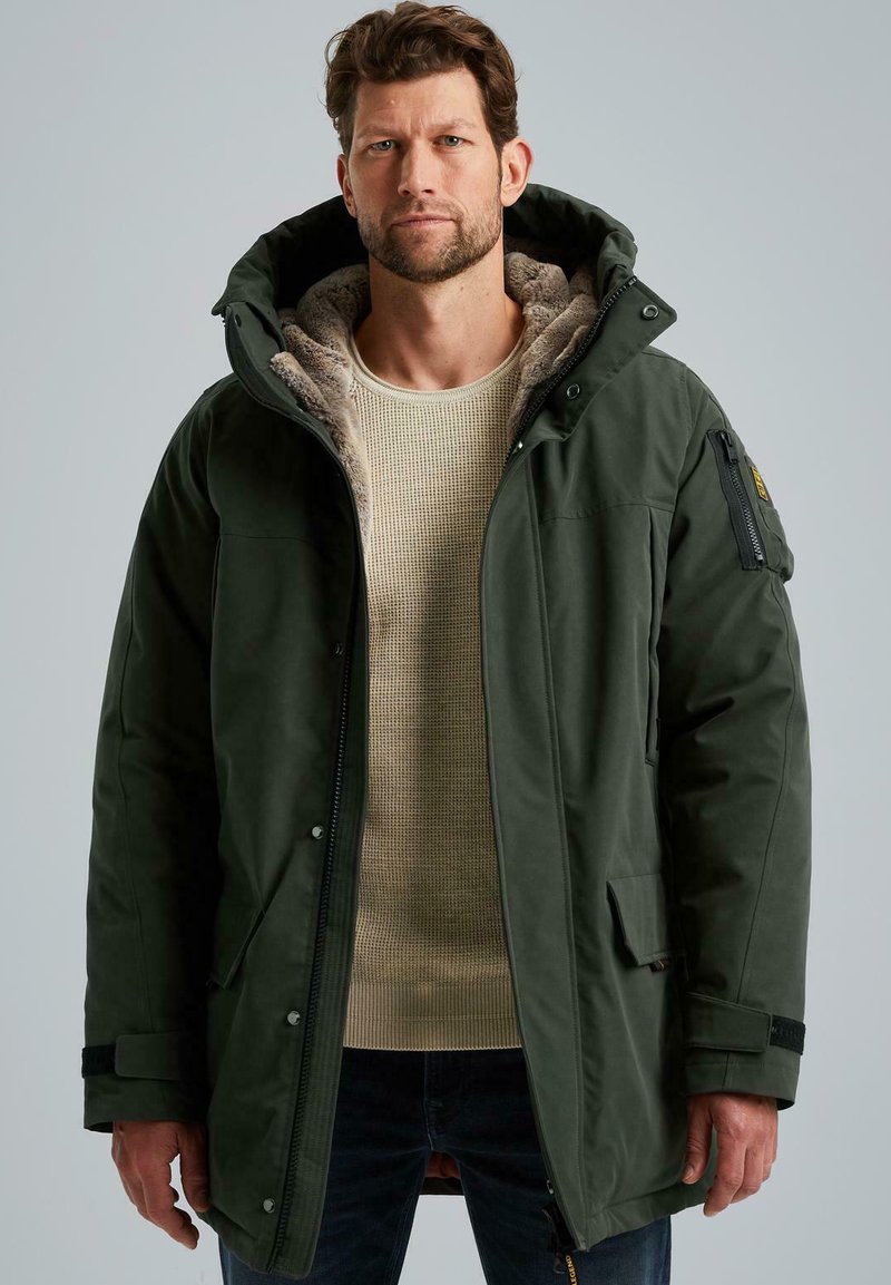 PME Legend PARKA ICE PILOT - Parka - peat/dark green - Zalando