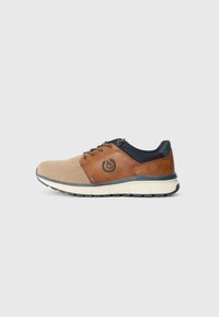 bugatti SONIC - Sneaker low - taupe/cognac/taupe - Zalando