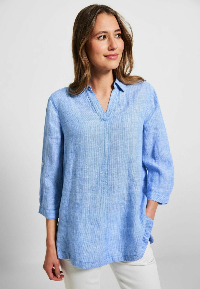 Cecil LONG - Bluse - blau - Zalando
