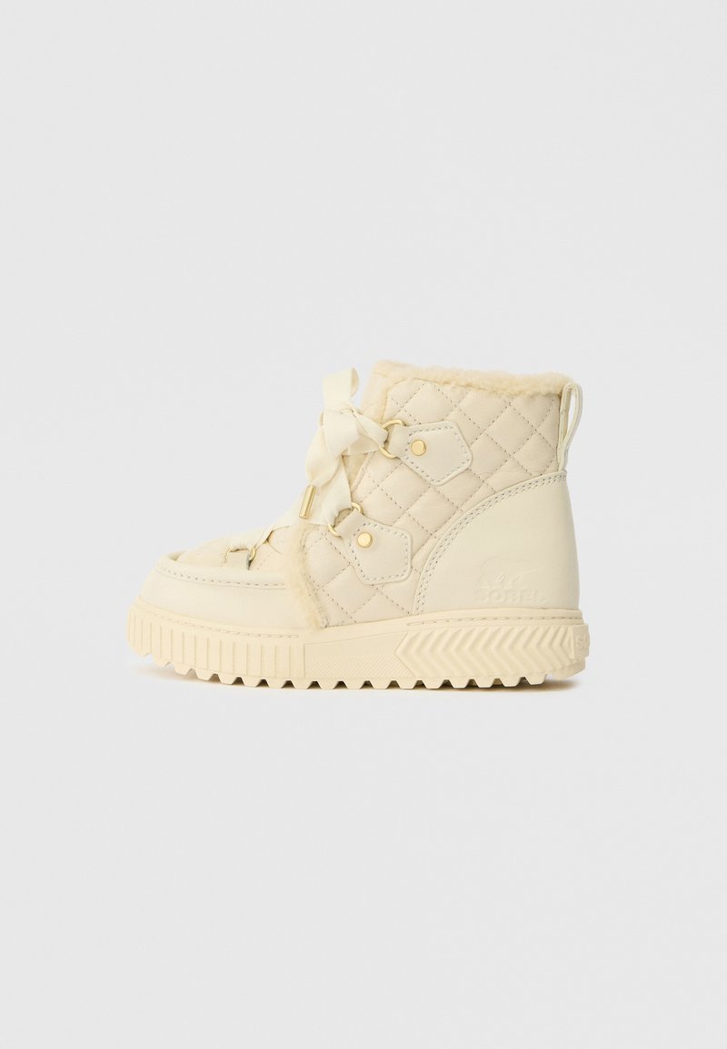 Sorel ONA ALPINE LUX - Bottines à lacets - chalk/sea salt/écru - ZALANDO.FR