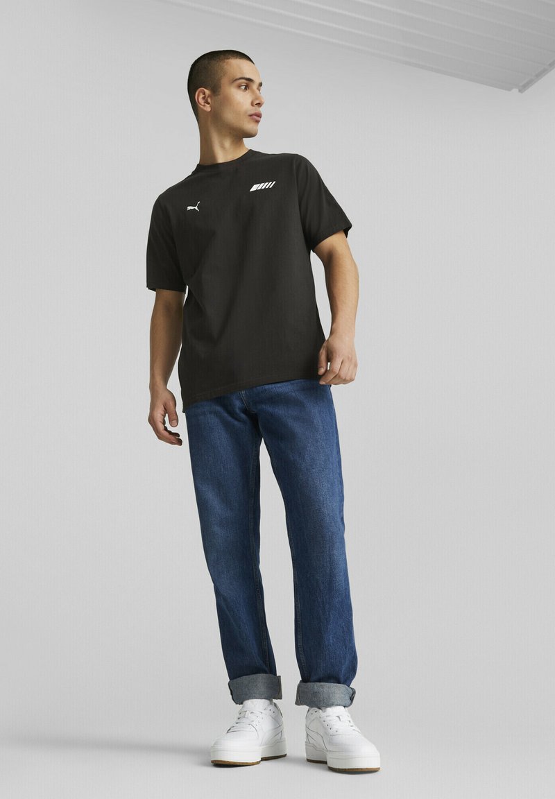 Puma MERCEDES-AMG LOGO - Potiskana majica - black/črna - Zalando.si