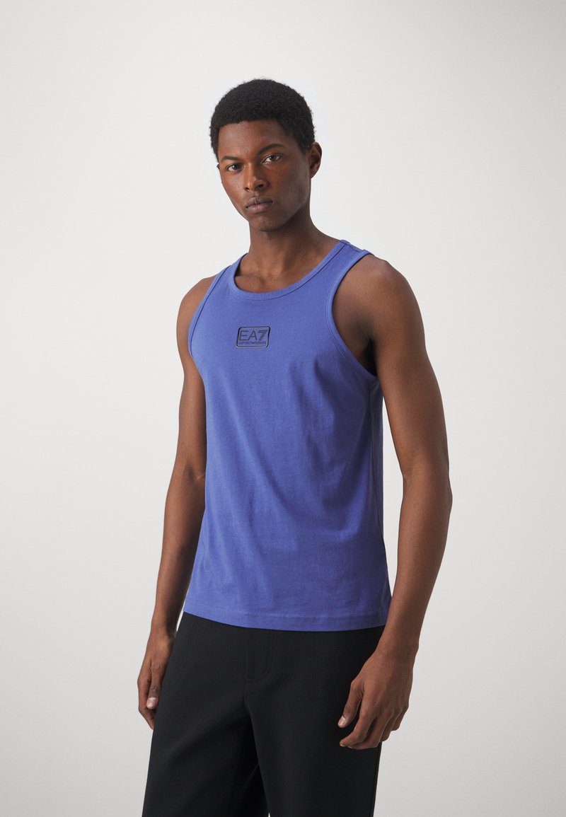 EA7 Emporio Armani TANK - Top - bluette/blue - Zalando.co.uk