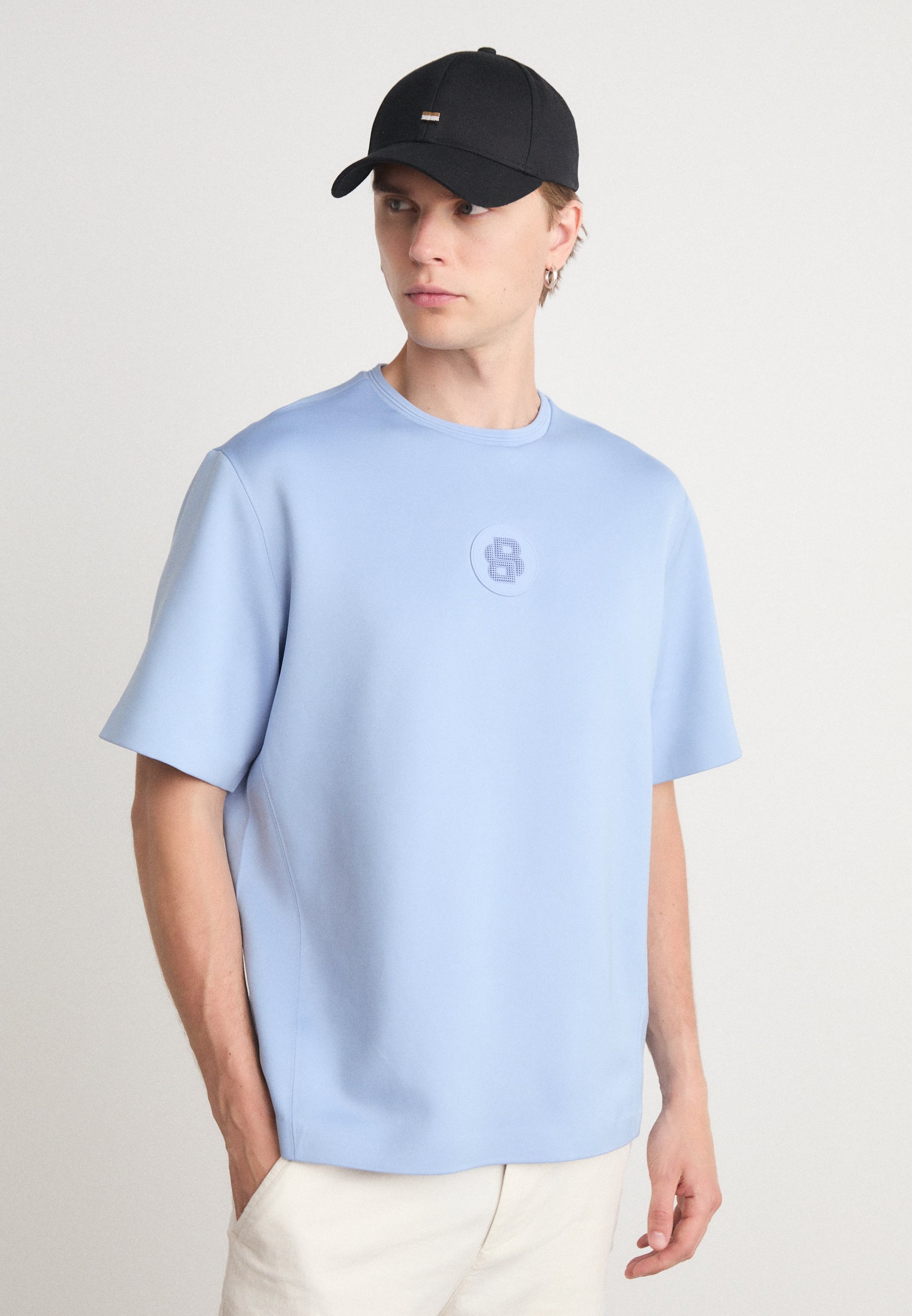 BOSS TIMONO Basic T shirt open blue blue Zalando.ie