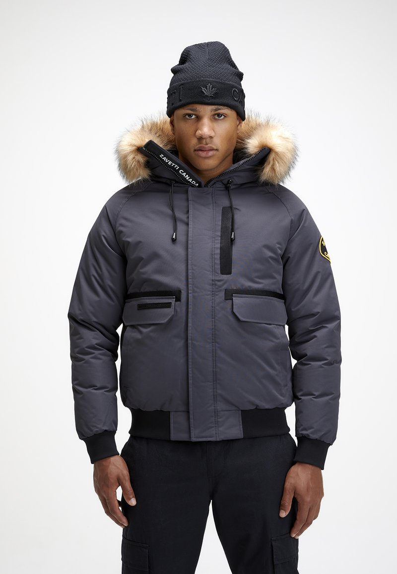 Alessandro Zavetti ZAVETTI CANADA ABELLI 2.0 HOODED BOMBER JACKET ...