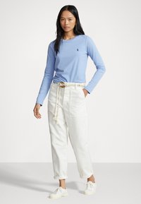 Polo Ralph Lauren TEE LONG SLEEVE - Langarmshirt - dress shirt blue/blau - Zalando.ch