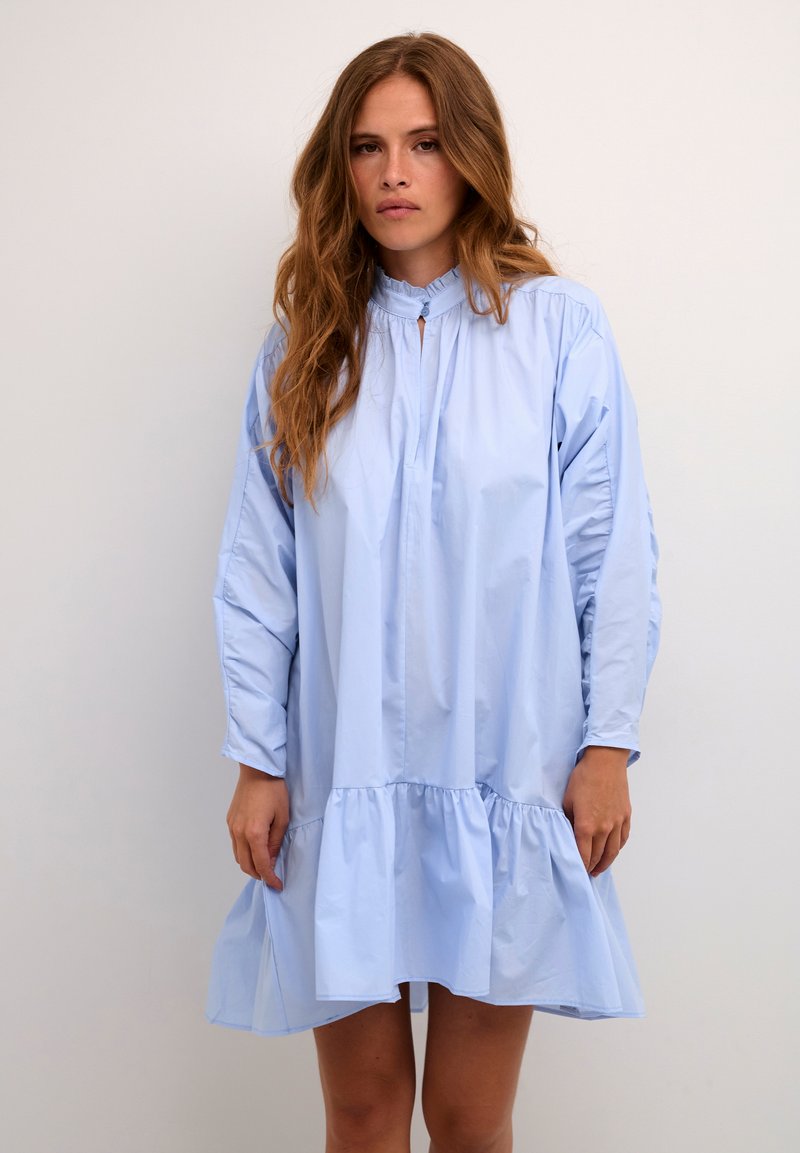 Karen by Simonsen LAURA - Blusenkleid - cashmere blue/hellblau - Zalando.ch