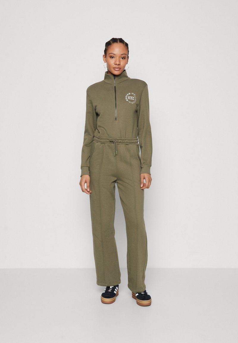 Even&Odd Tuta jumpsuit - khaki/cachi - Zalando.it