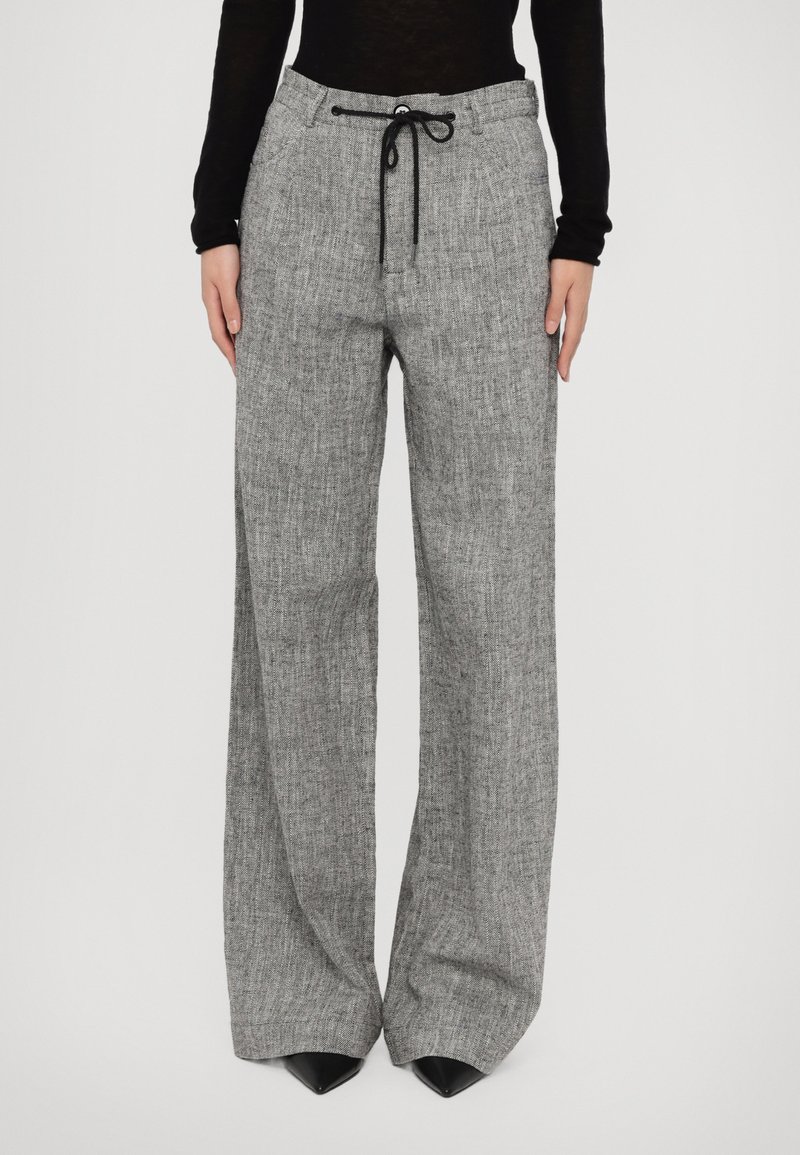 Baum Und Pferdgarten Nanny Trousers Salt And Pepper Light Grey