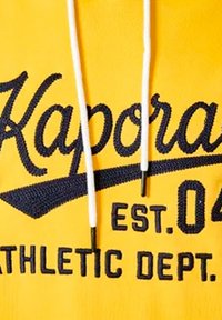 Kaporal BORIS - Jersey con capucha - yellow/amarillo - Zalando.es