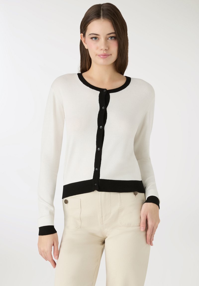 Terranova UNITA - Cardigan - bianco lana/bianco - Zalando.it