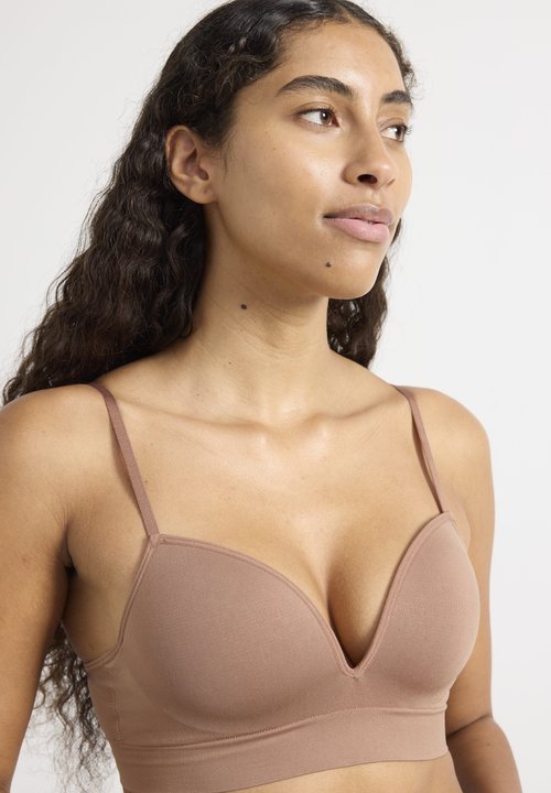 ONLY ONLLAURA - Soutien-gorge triangle - beaver/marron - ZALANDO.BE