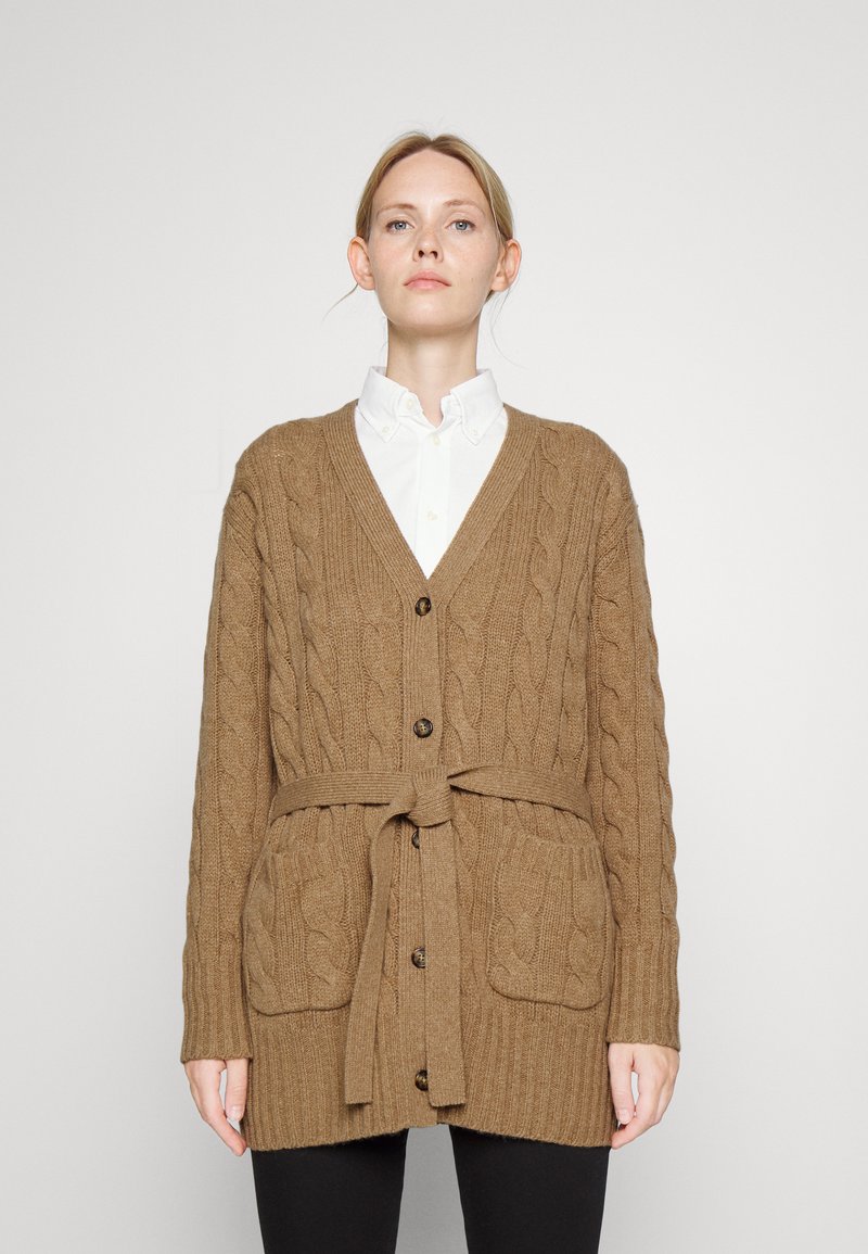 Polo Ralph Lauren Long Sleeve Cardigan Kardigan Collection Camel