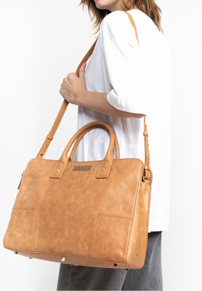 CLIO GOLDBRENNER CRONOS 15 CLASSIC - Handtasche - camel - Zalando.de