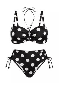 Feba Swimwear BARDOTKA SET - Kostium kąpielowy/czarny - Zalando.pl