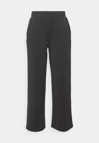 Vero Moda Petite VMPANNA WIDE PANT - Bukse - black/svart - Zalando.no