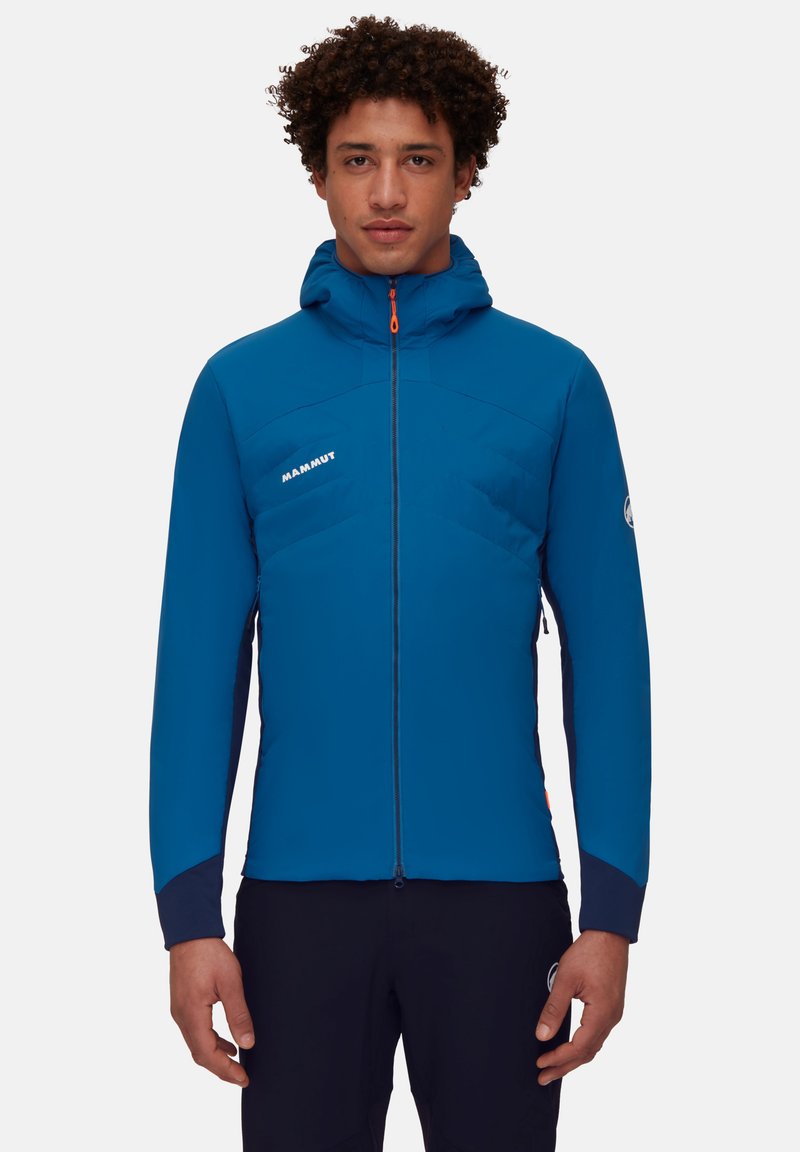 Mammut RIME LIGHT IN FLEX HOODED - Outdoorjacke - deep ice marine/blau ...