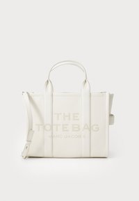 MARC JACOBS THE MEDIUM TOTE - Bolso de mano - cotton/silver/blanco ...