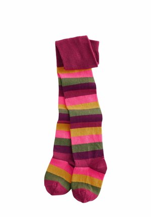 Next COTTON RICH FLURO UNICORN TIGHTS - Panty - dusky pink/donkerroze ...