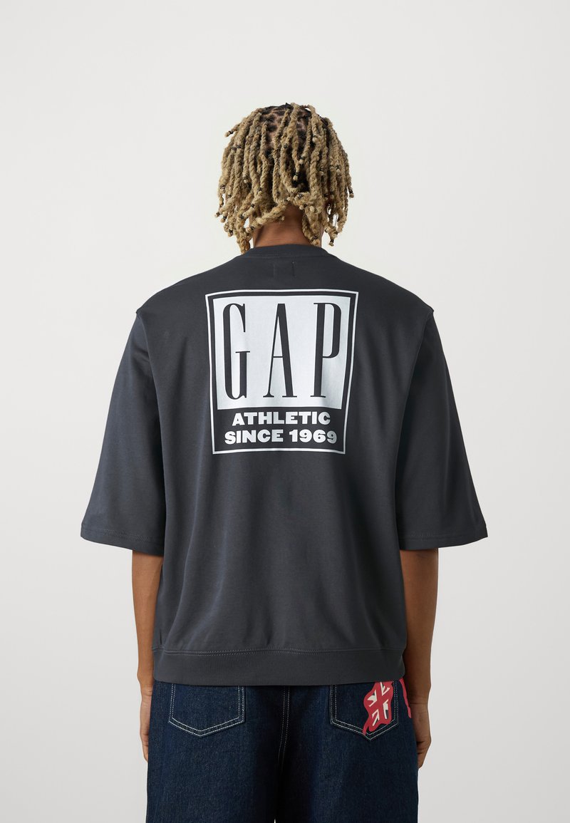 GAP LOGO BACK CREW - T-Shirt print - moonless night/dunkelblau - Zalando.ch