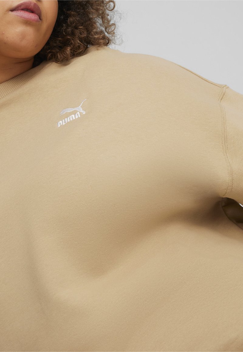 Puma BETTER RELAXED CREW - Sweatshirt - prairie tan/beige - Zalando