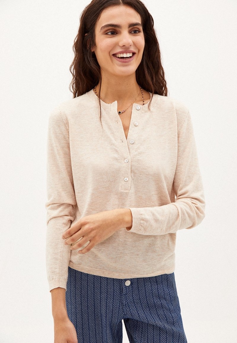 Hoss Intropia CANDELA - Sweter/mleczny - Zalando.pl