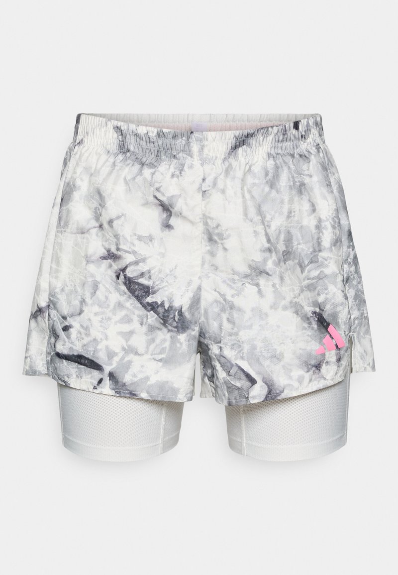 adidas Performance 2-in-1 short - orbit grey/black/zwart - Zalando.nl