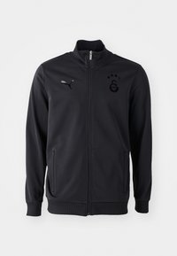 Puma GSK SPECIAL JACKET - Klubbklær - black/intense orange/red rhythm ...