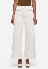 7 for all mankind WIDE FIT - Wide Leg - white - Zalando