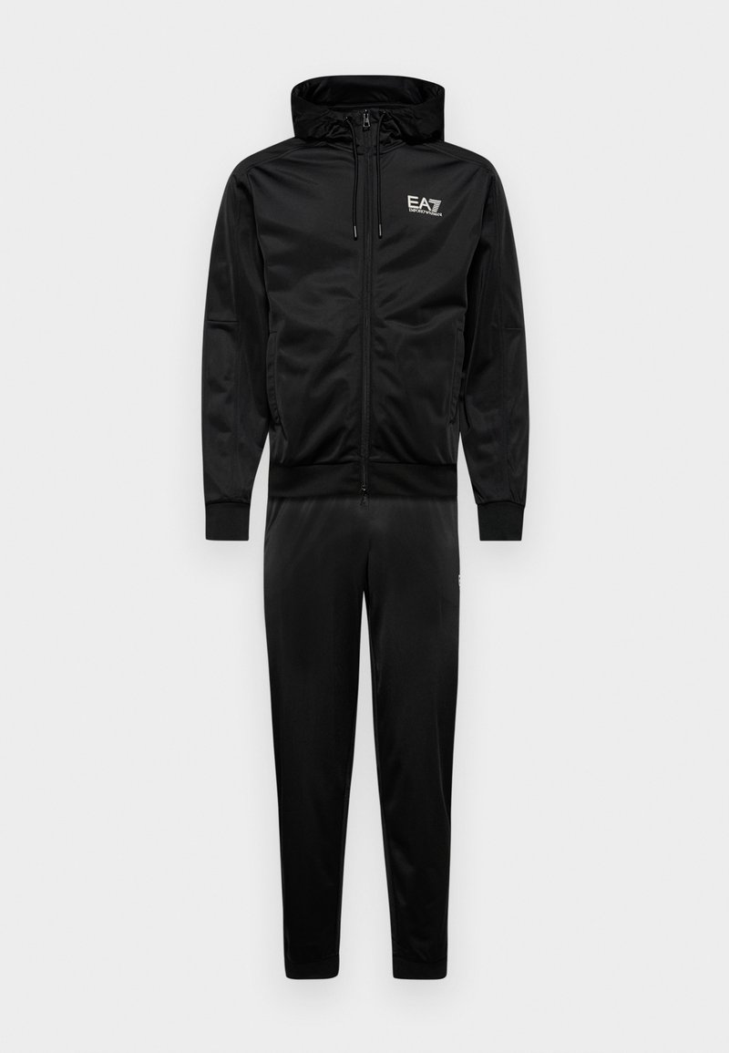 EA7 Emporio Armani TUTA SPORTIVA - Tracksuit - black - Zalando.co.uk