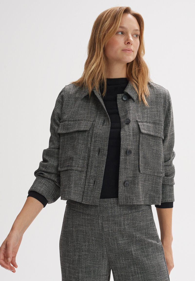 Opus JEMILIO - Blazer - black/schwarz - Zalando.ch