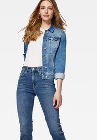 Mavi MARIA - Jeans Bootcut - mid shaded glam/blau - Zalando