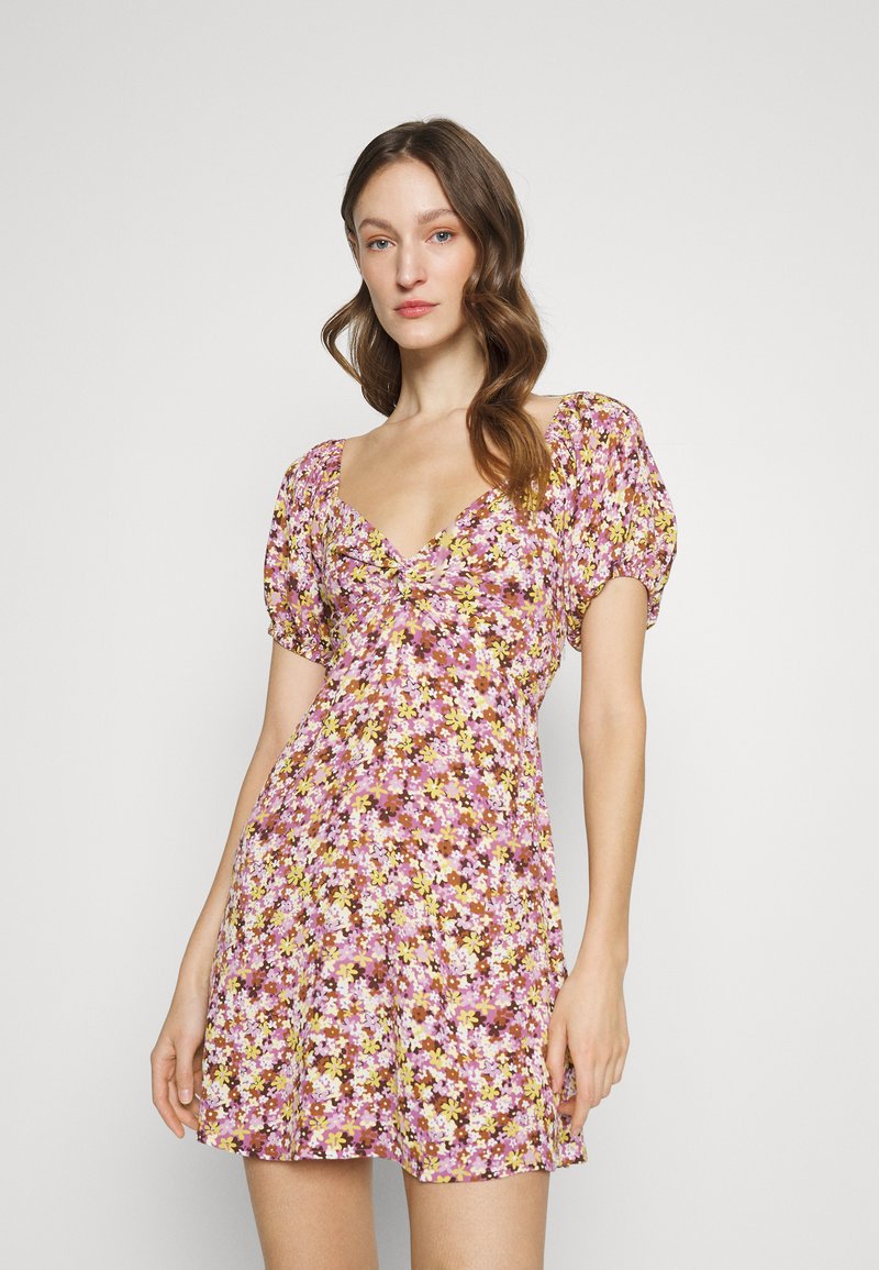 Faithfull the brand ELISSA MINI DRESS - Freizeitkleid - cala nika/pink ...